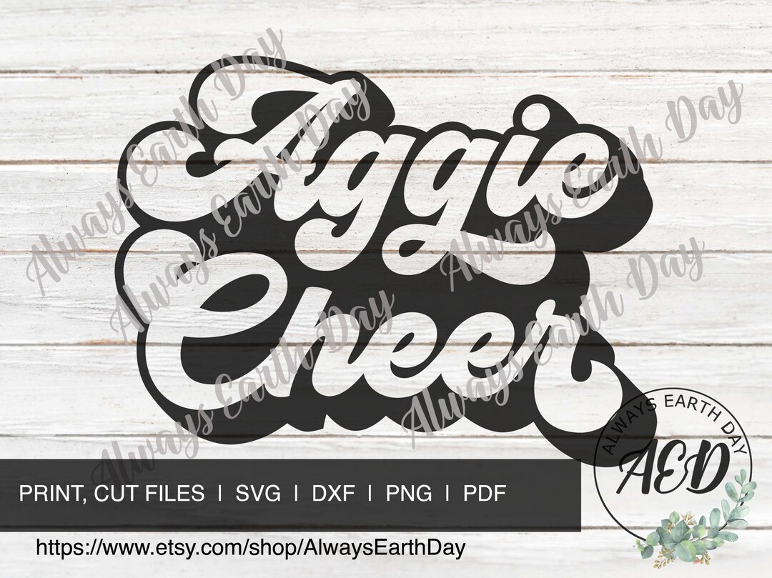 Aggie Cheerleading Svg, Retro Svg, Retro Cheer Mom, Cheer Svg, Game Day ...