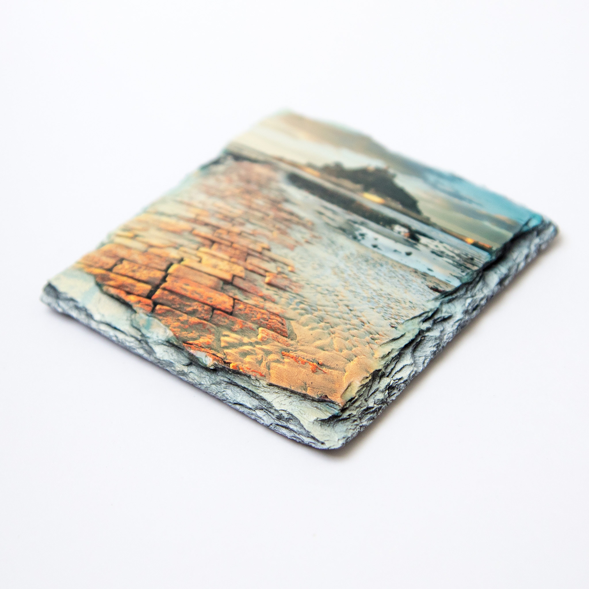 Slate Coaster St Michael's Mount, Cornwall - Etsy