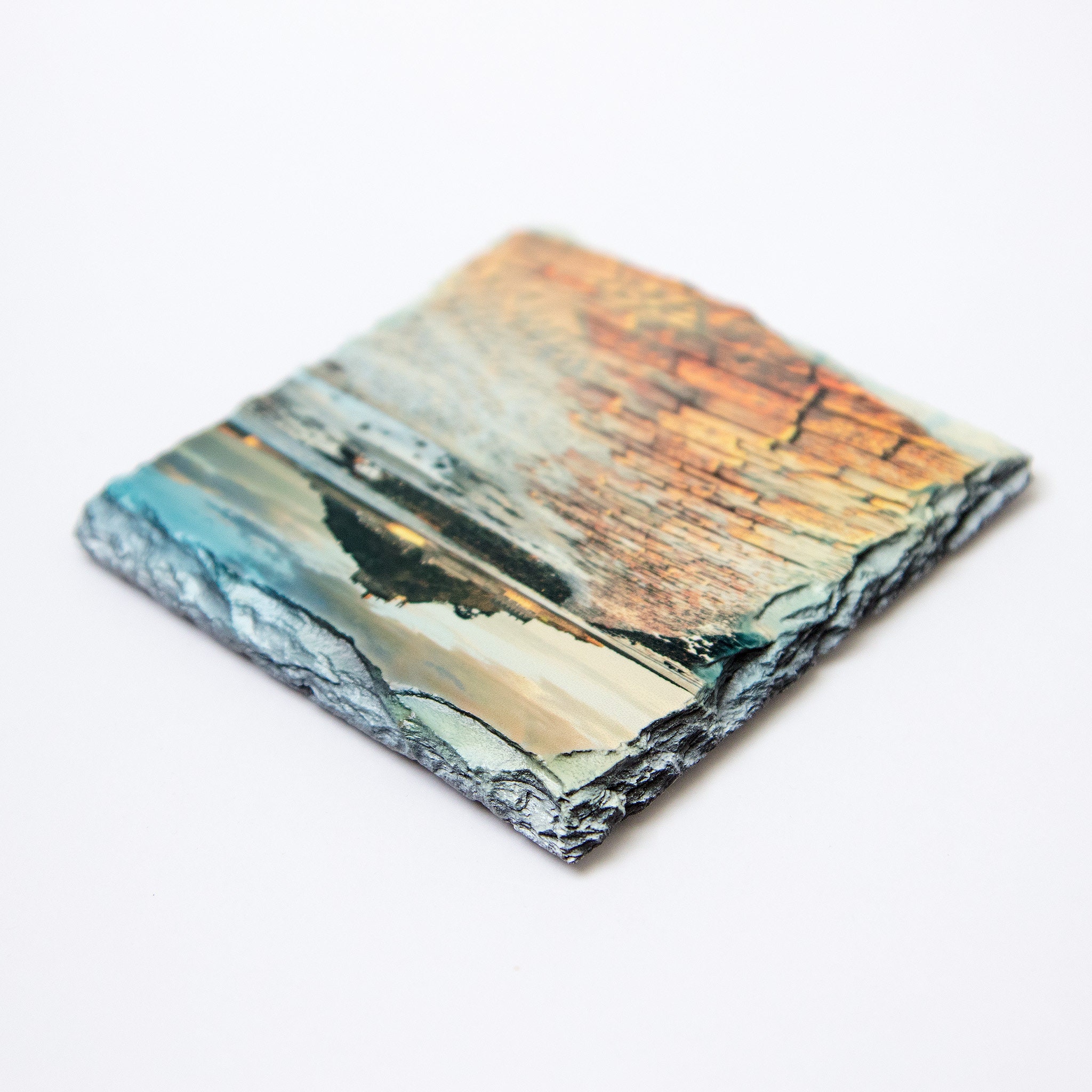 Slate Coaster St Michael's Mount, Cornwall - Etsy