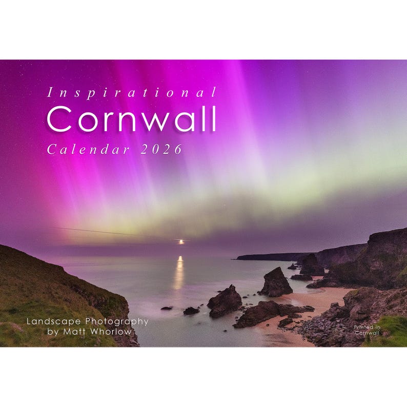 Inspirational Cornwall 2026 Calendar - Etsy UK