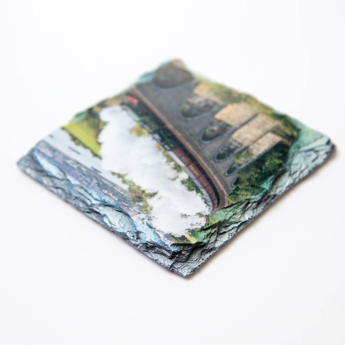 Slate Coaster Steam Train the Flying Scotsman - Etsy