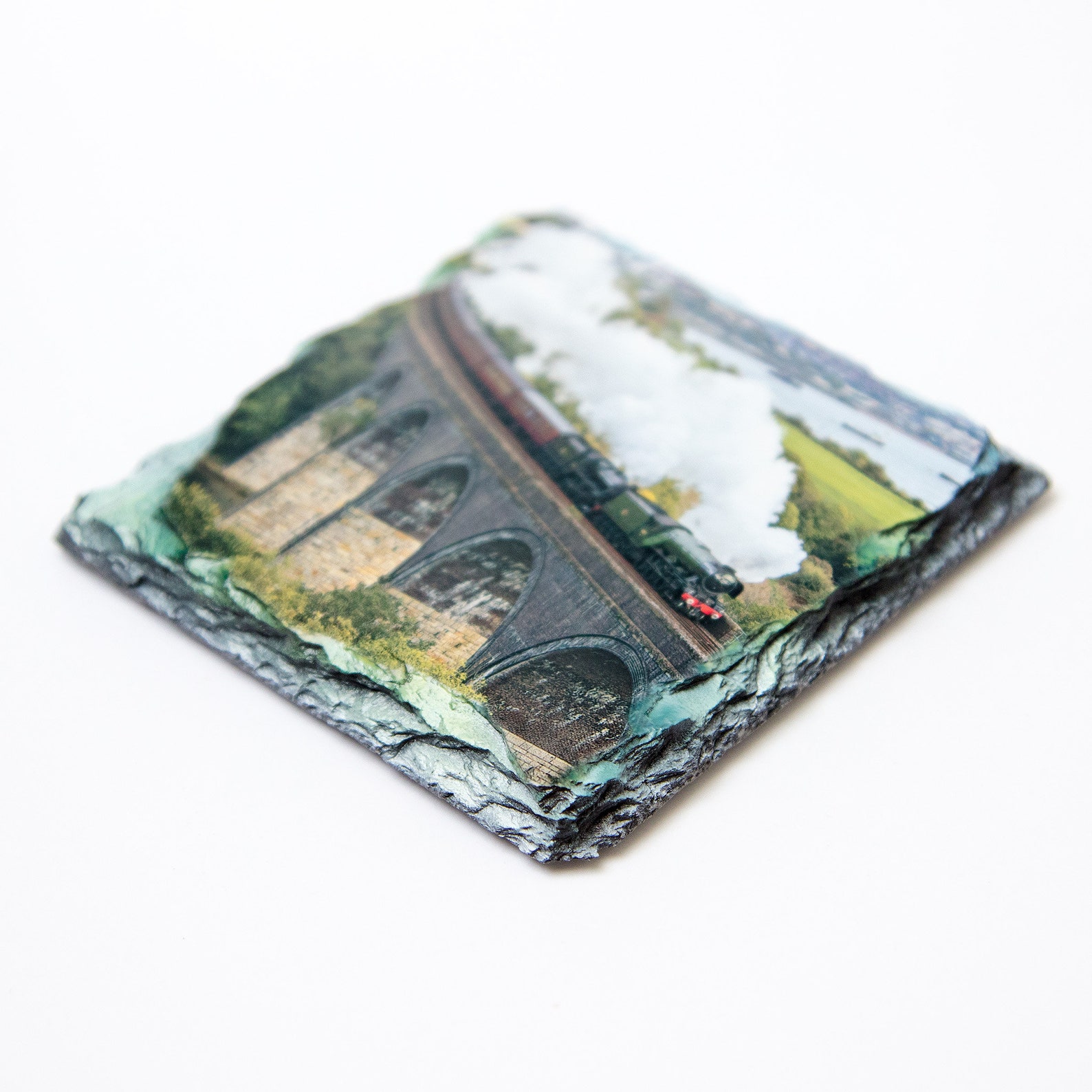 Slate Coaster Steam Train the Flying Scotsman - Etsy
