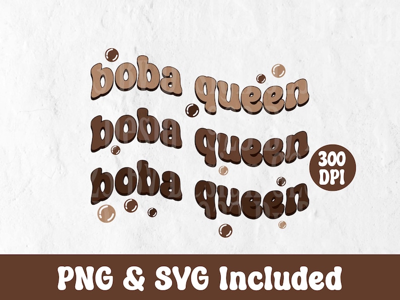 Boba Queen SVG, Boba SVG, Bubble Tea Svg, amantes del café helado ...
