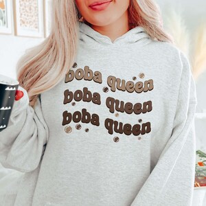 Boba Queen SVG, Boba SVG, Bubble Tea Svg, Iced Coffee Lovers, Boba ...