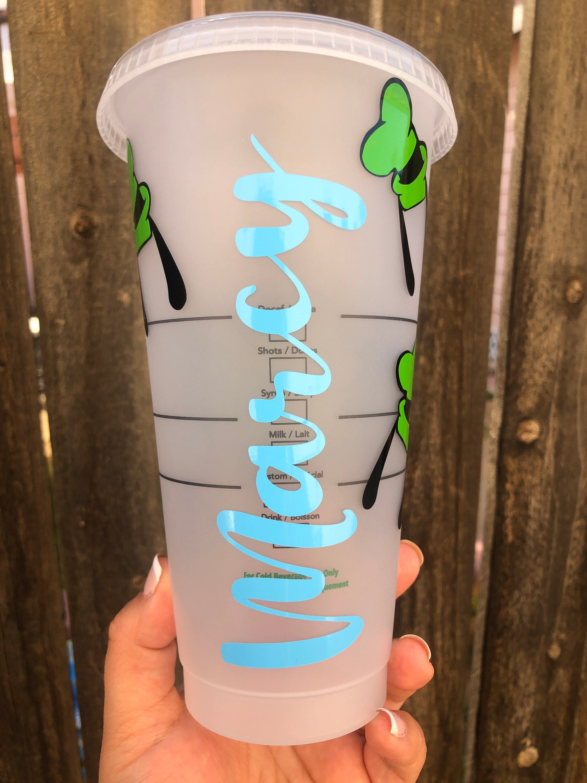 Disney Goofy Starbucks Cup - Etsy