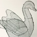 Handmade Topiary Swan Frame for Plants Perfect for the Budding Gardener ...