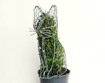 Handmade Topiary Rabbit Frame for Plants Perfect for the Budding ...