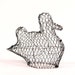 Handmade Topiary Duck Frame for Plants Perfect for the Budding Gardener ...