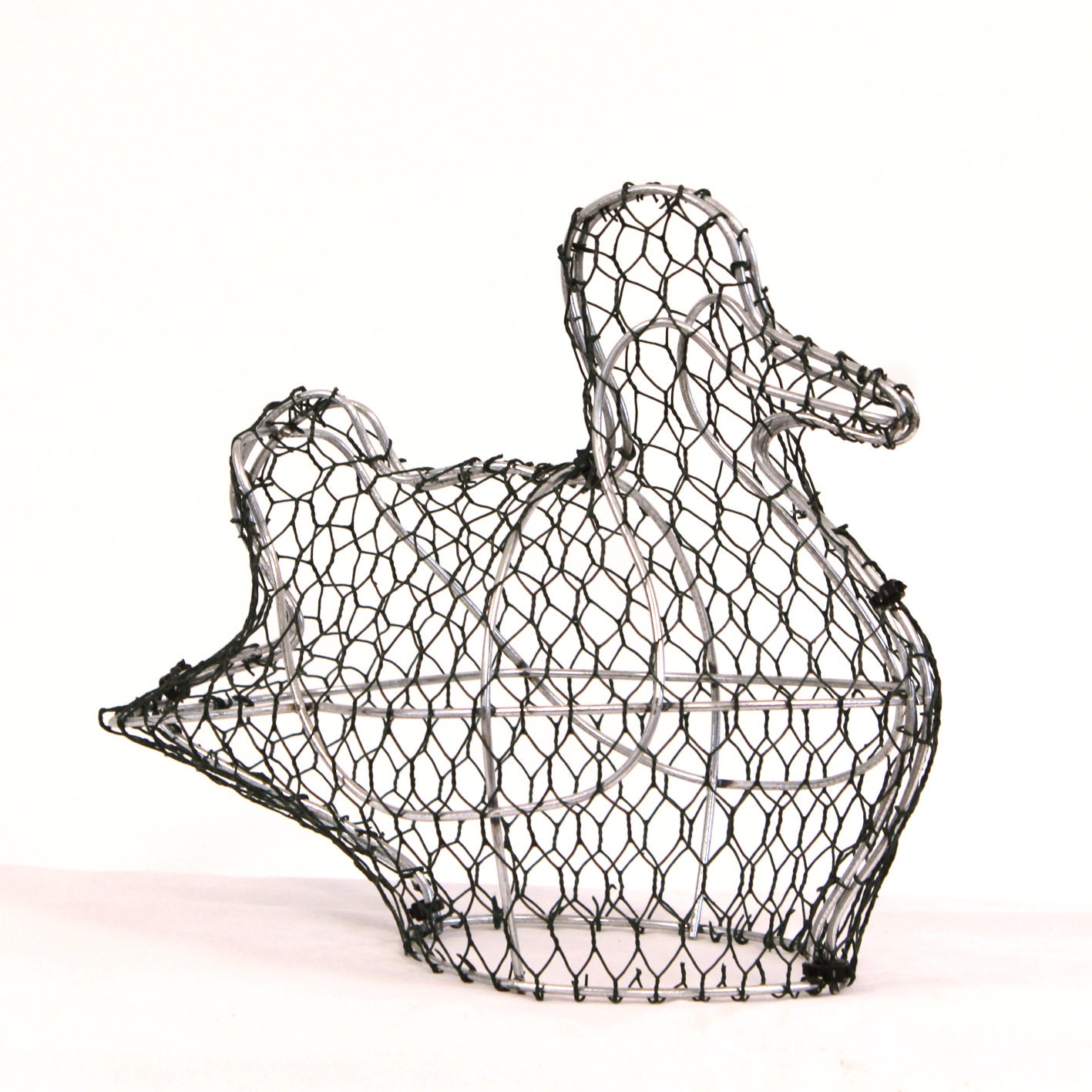 Handmade Topiary Duck Frame for Plants Perfect for the Budding Gardener ...