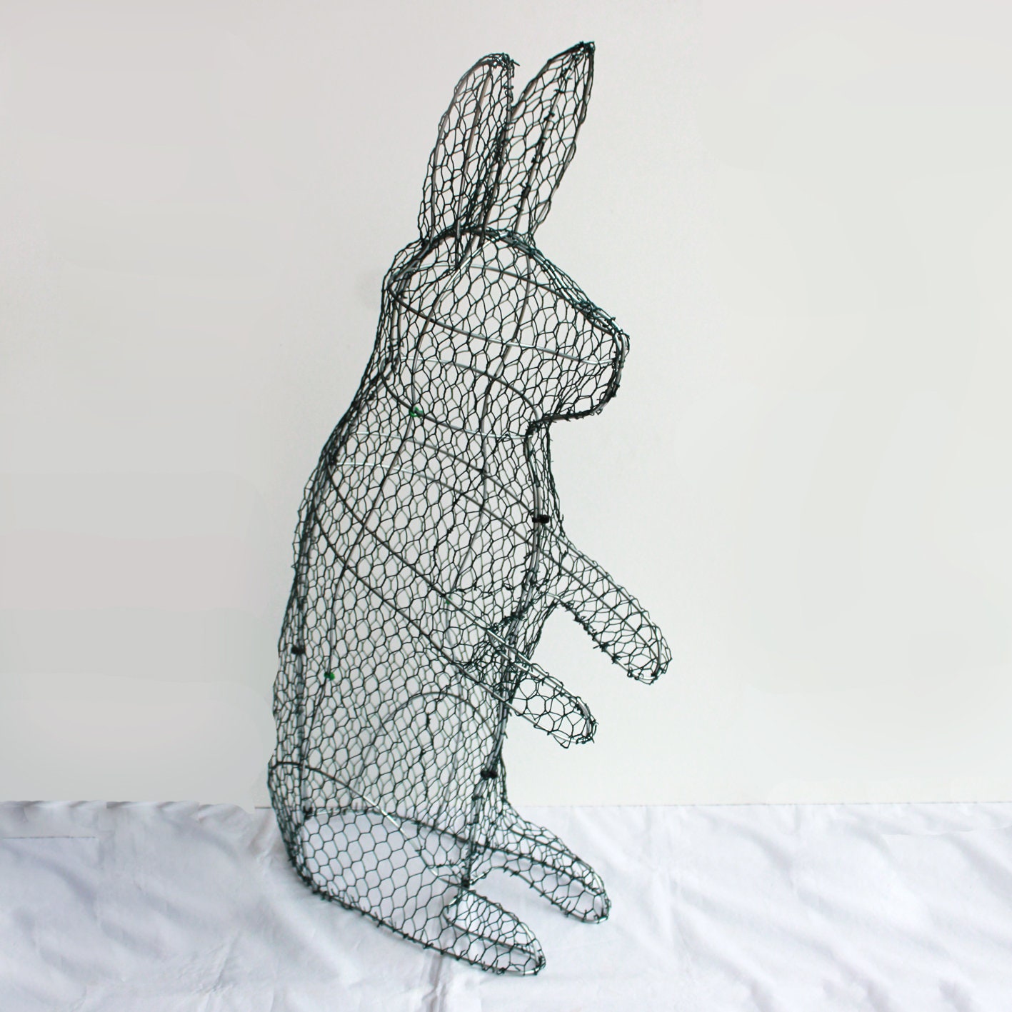 Handmade Topiary Rabbit Frame for Plants Perfect for the Budding ...