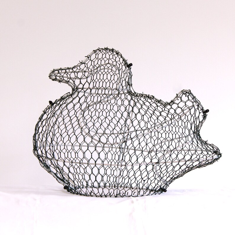 Handmade Topiary Duck Frame for Plants Perfect for the Budding Gardener ...