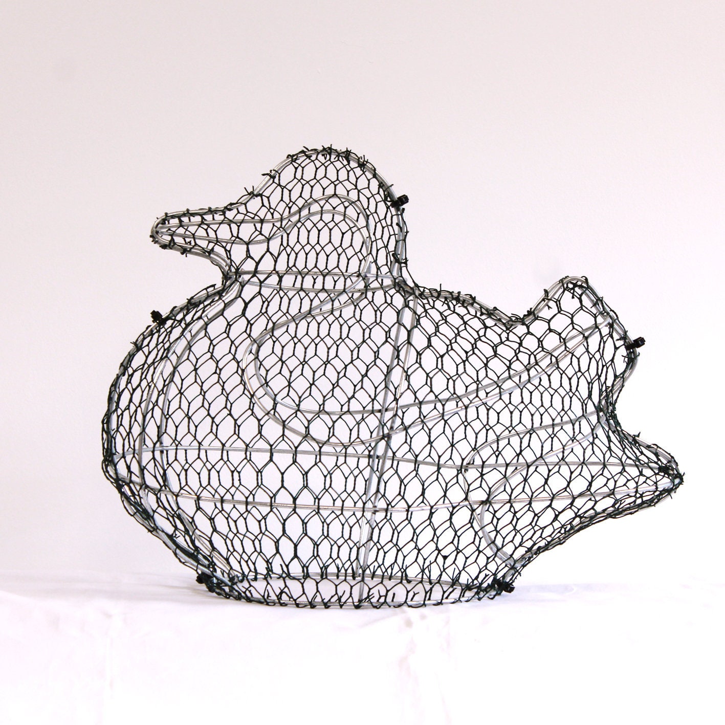 Handmade Topiary Duck Frame for Plants Perfect for the Budding Gardener ...