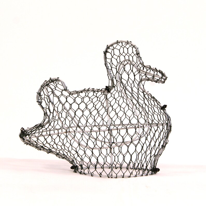 Handmade Topiary Duck Frame for Plants Perfect for the Budding Gardener ...