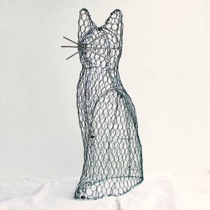 Handmade Topiary Cat Frame - for Plants - Perfect for the Budding ...