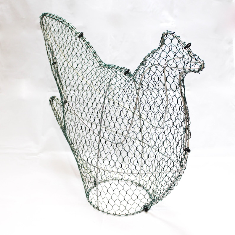 Handmade Topiary Chicken / Hen Frame - for Plants - Perfect for the ...