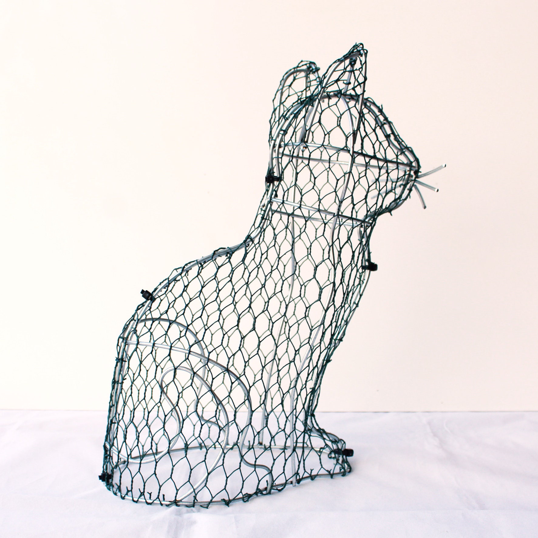 Handmade Topiary Cat Frame - for Plants - Perfect for the Budding ...