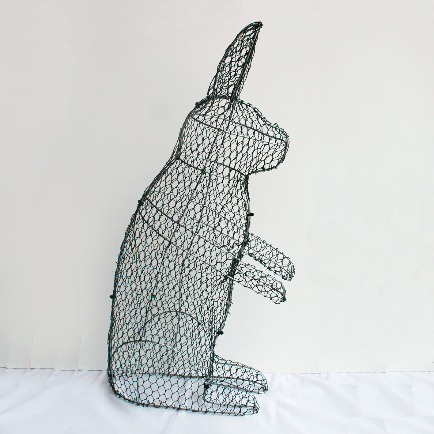 Handmade Topiary Rabbit Frame for Plants Perfect for the Budding ...