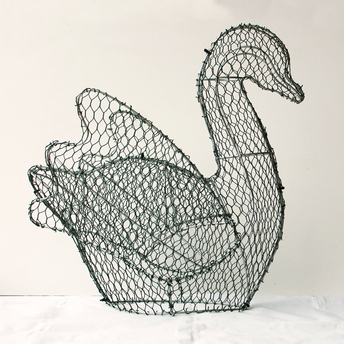 Handmade Topiary Swan Frame for Plants Perfect for the Budding Gardener ...