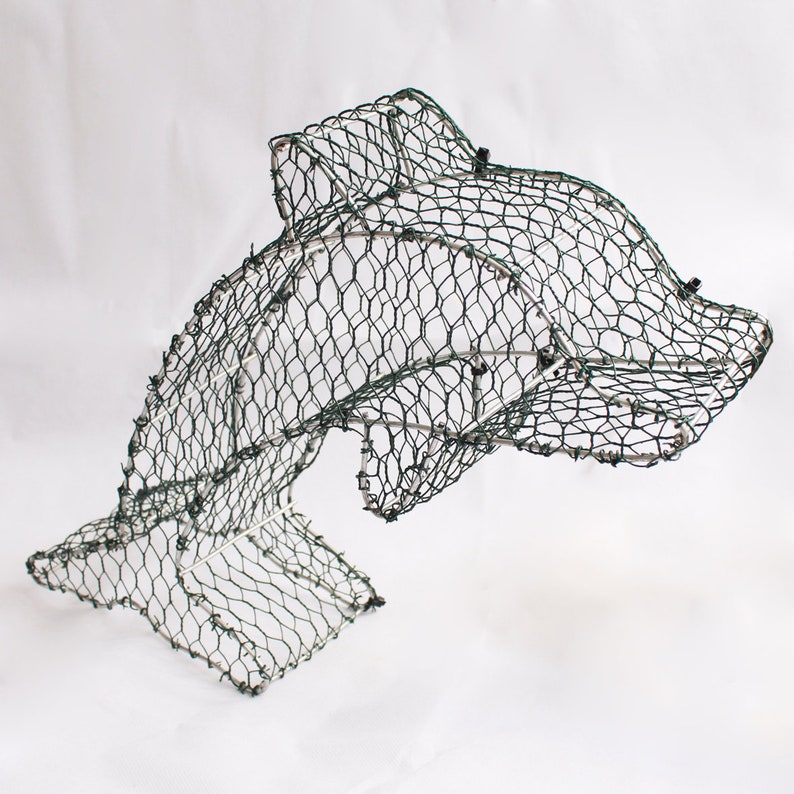 Handmade Topiary Dolphin Frame - for Plants - Perfect for the Budding ...