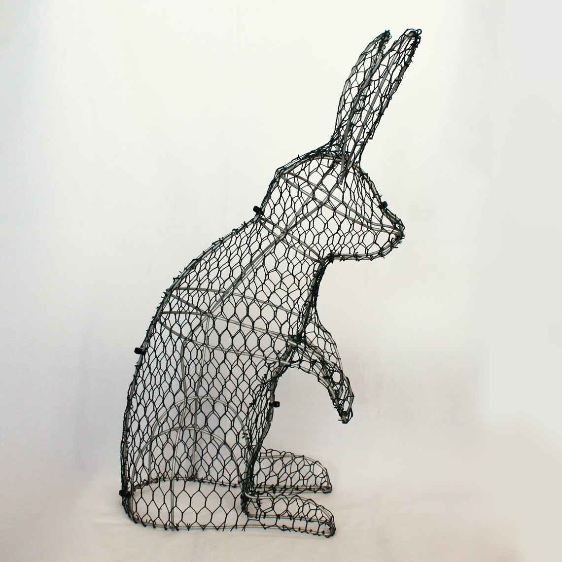 Handmade Topiary Rabbit Frame for Plants Perfect for the Budding ...
