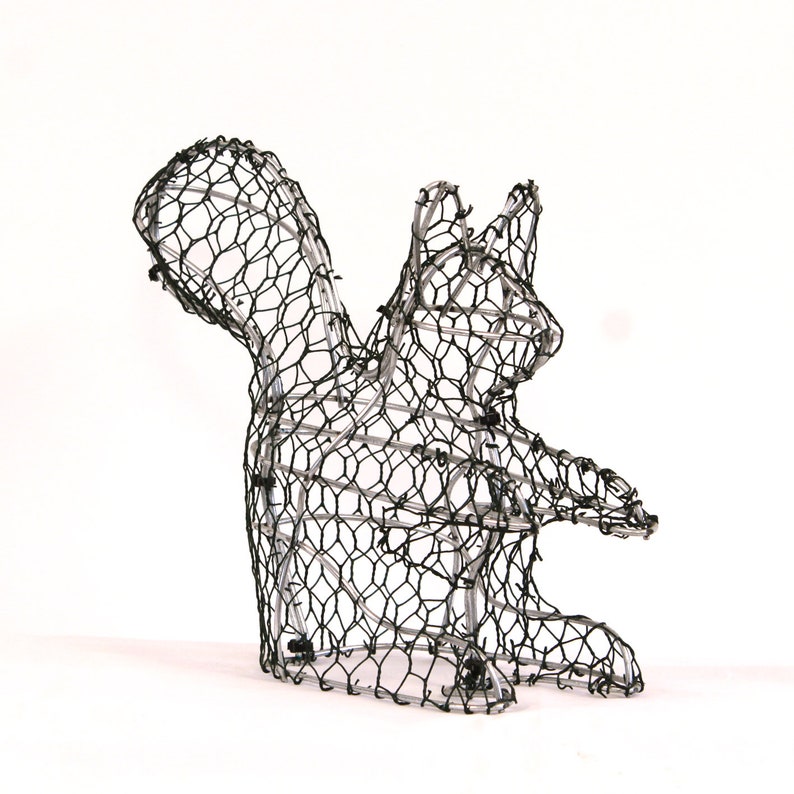 Handmade Topiary Squirrel Frame for Plants Perfect for the Budding ...