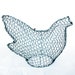 Handmade Topiary Chicken / Hen Frame - for Plants - Perfect for the ...