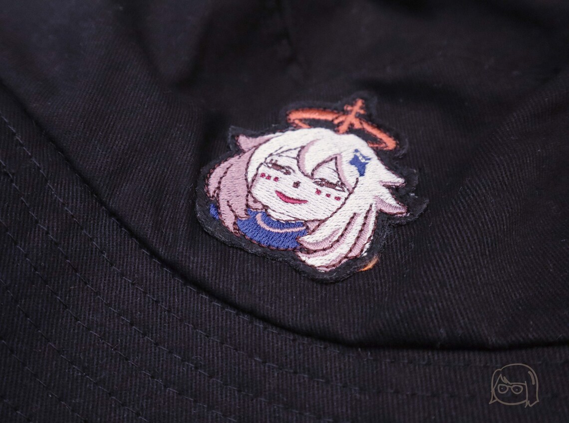 Genshin Impact Paimon Embroidered Bucket Hat - Etsy