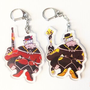 Genshin Impact Thicc Fatui Skirmisher Keychains electrohammer Vanguard ...