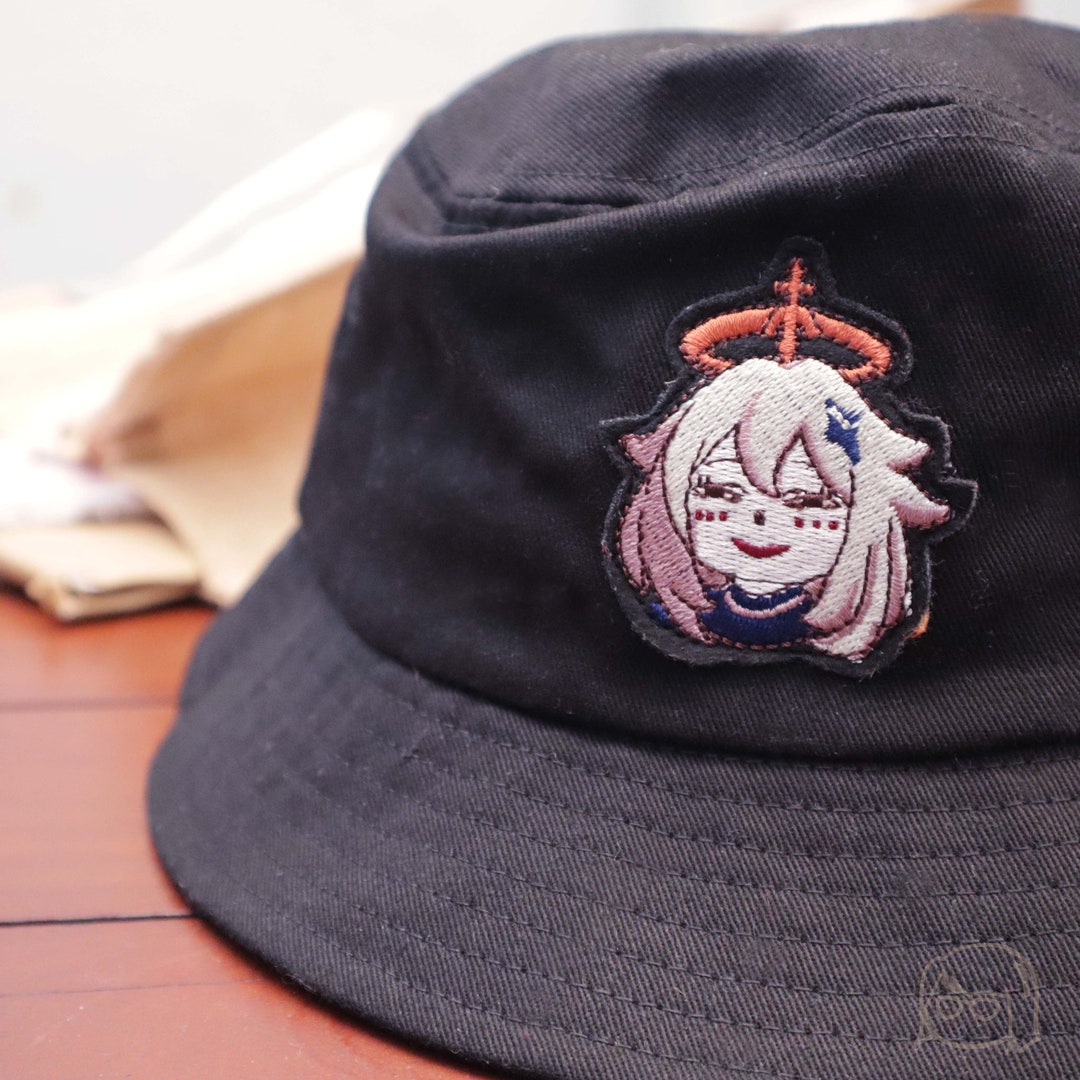 Genshin Impact Paimon Embroidered Bucket Hat - Etsy