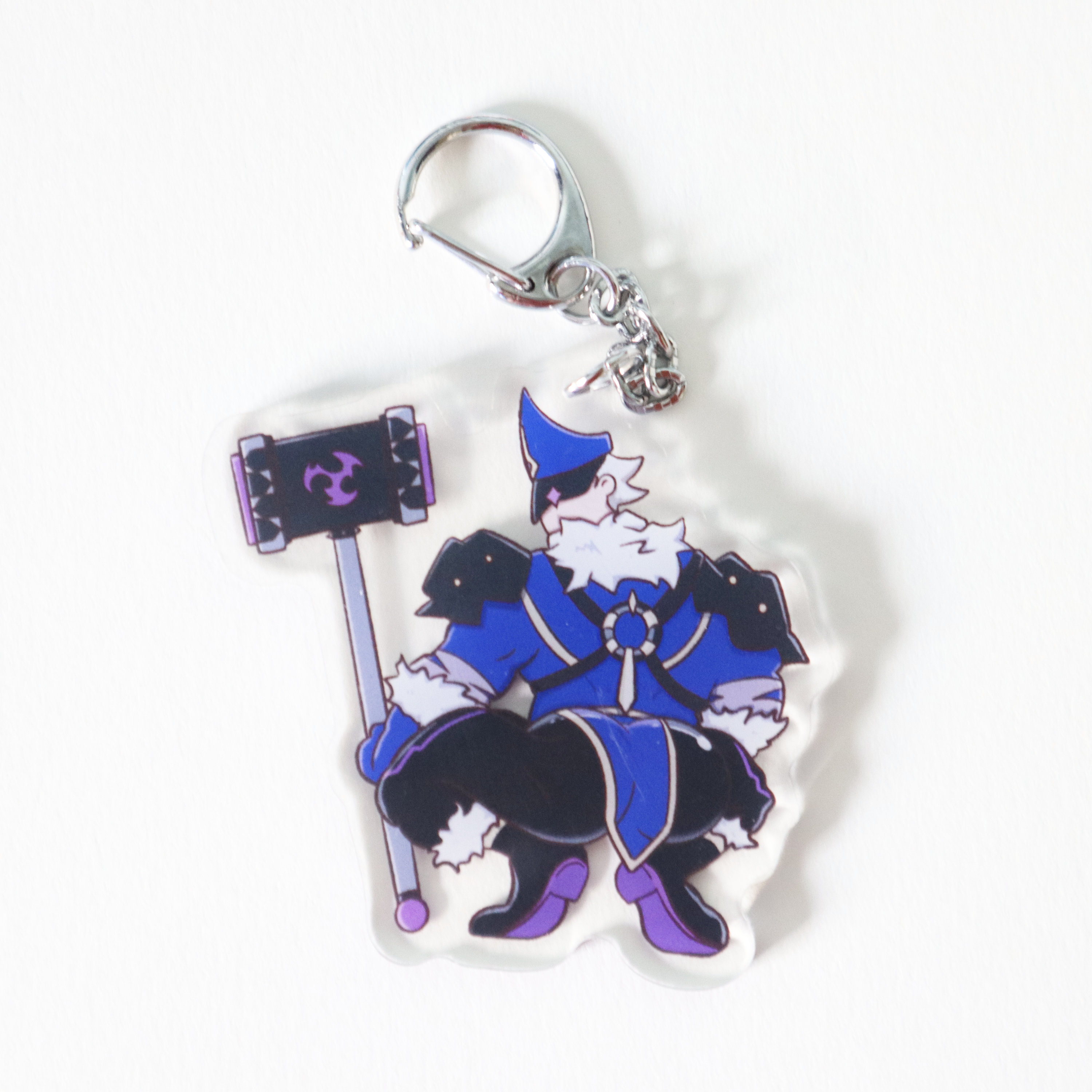 Genshin Impact Thicc Fatui Skirmisher Keychains electrohammer - Etsy