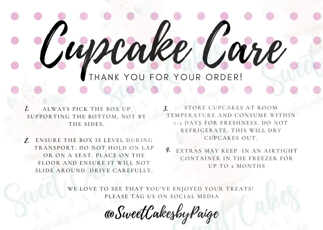 Cupcake Card Card (DIGITAL) - Etsy