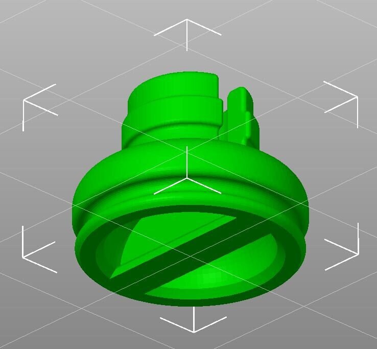 OBJ File to 3D Print a Charge Port Plug for Onewheel Pint / Pint X PLA ...