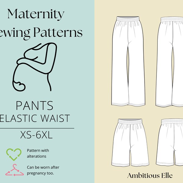 Maternity Pants - Etsy