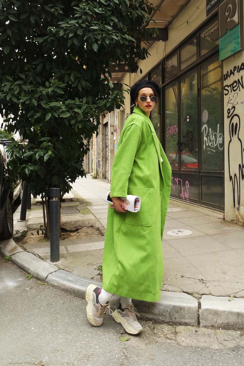 Oversized Maxi Coat Sewing Pattern: Minimal Cocoon Style (PDF Download ...