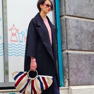 Oversized Maxi Coat Sewing Pattern: Minimal Cocoon Style (PDF Download ...
