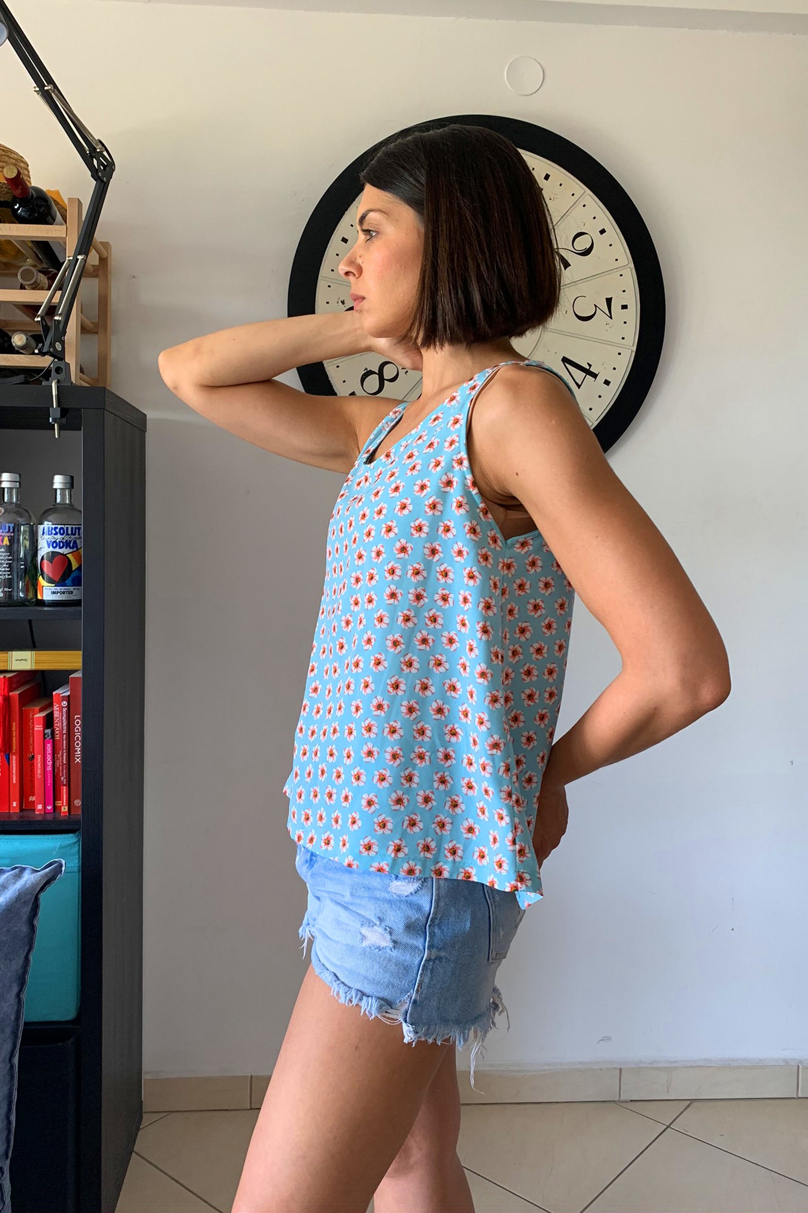PATTERN Tank Top Sewing Pattern Sleeveless A Line PDF Sewing - Etsy UK