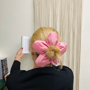 PATTERN Daisy Scrunchie How to Do Daisy Scrunchie Oversized Flower ...