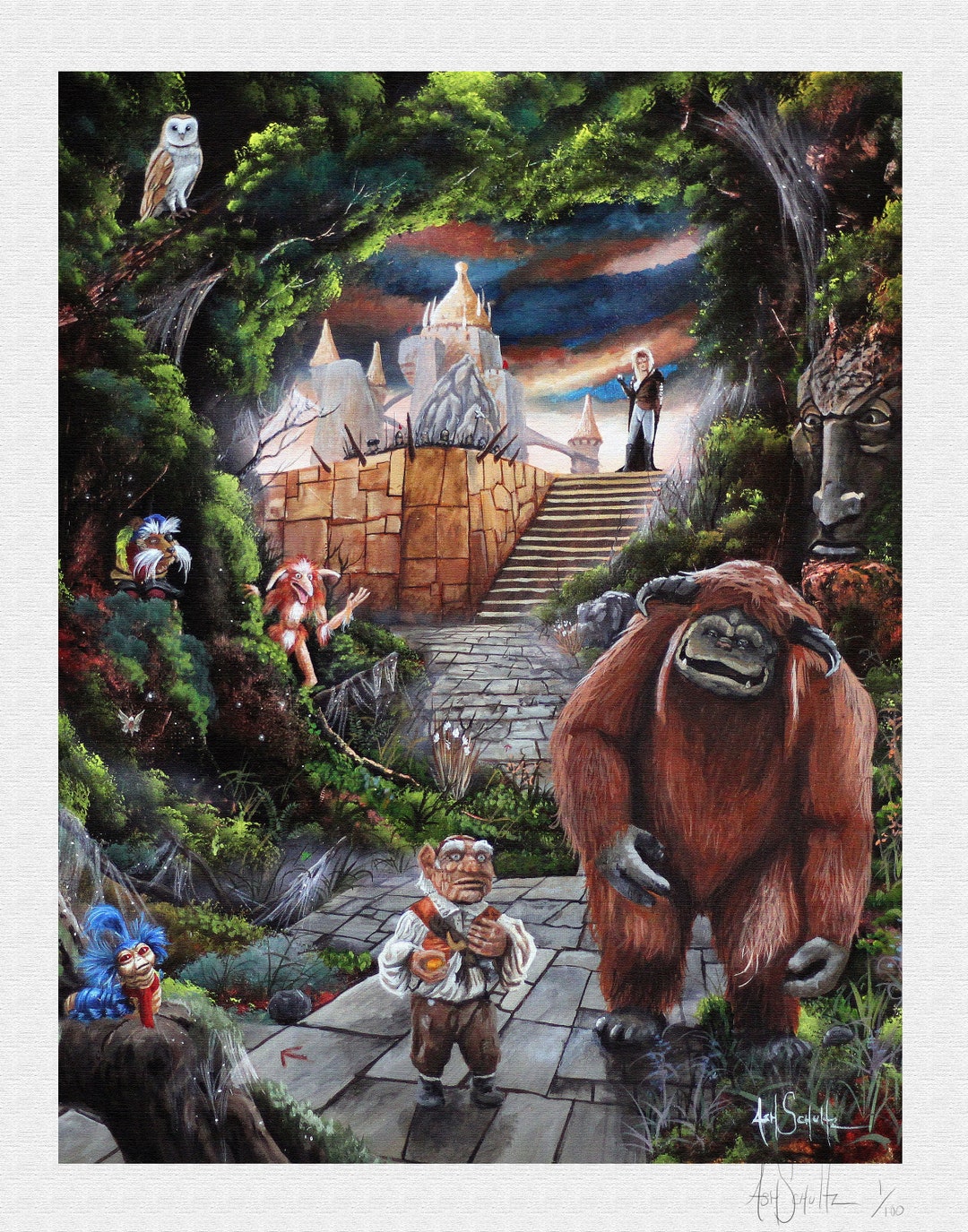 Labyrinth Premium Art Print 11x14 - Etsy