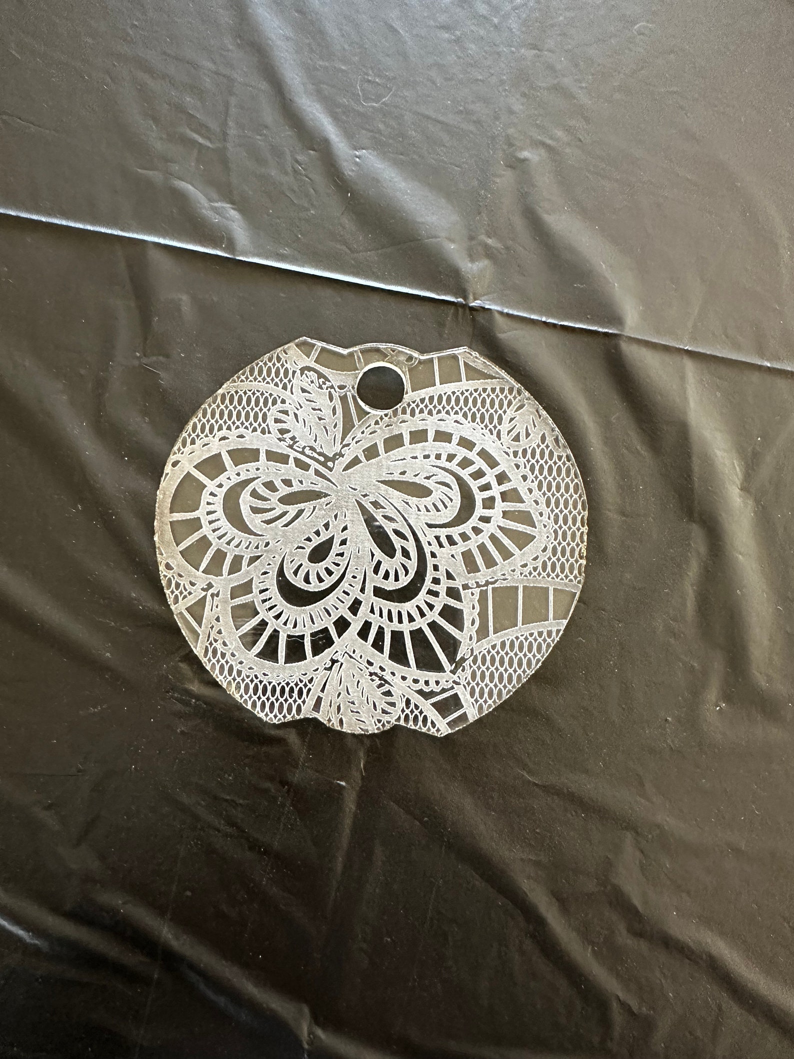 Tumbler Topper SVG, Stanley Topper Svg, Lace Name Plate SVG, Glowforge ...