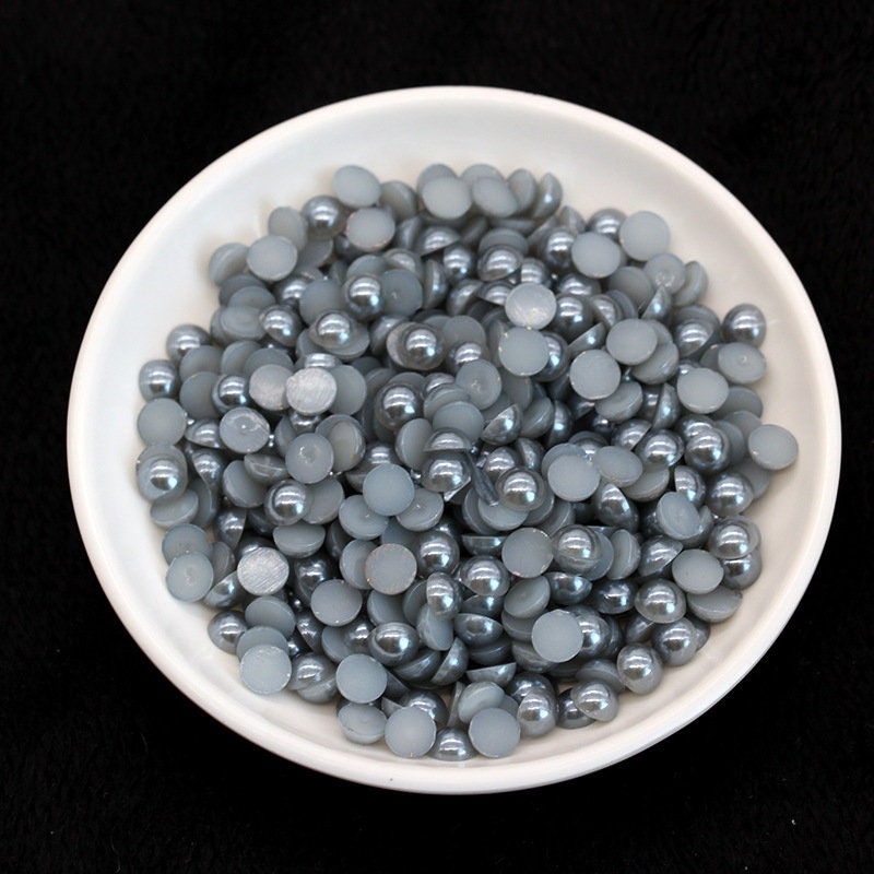 2mm-12mm ABS Flat Back Fake Pearls-garment&sewing Pearls-embellishment ...
