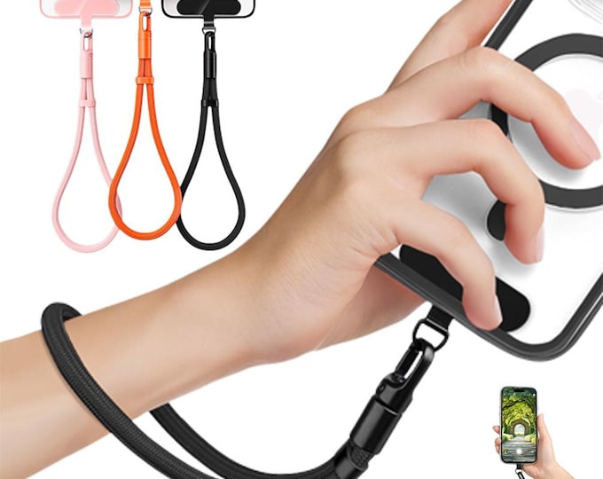 Phone Wrist Strap, Braided Mobile Phone Rope, Fashion Anti-loss Rope ...
