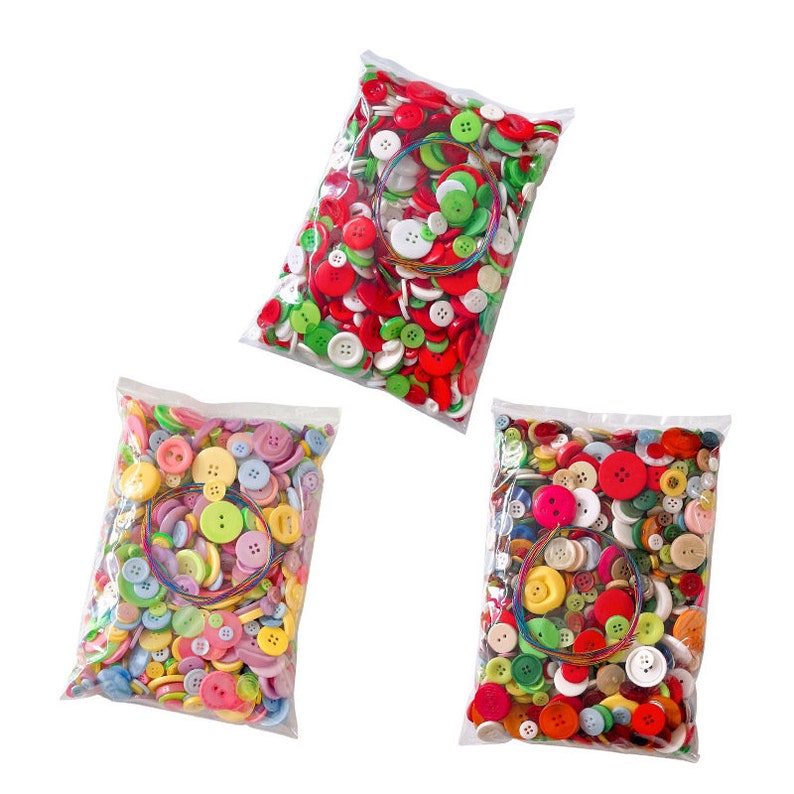 Mixed Children Buttons Creative Buttons Make up Buttons DIY Crafting ...