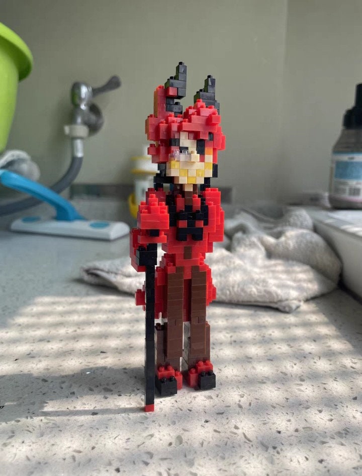 Alastor Hazbin Hotel Mini Lego Set Building Blocks - Etsy