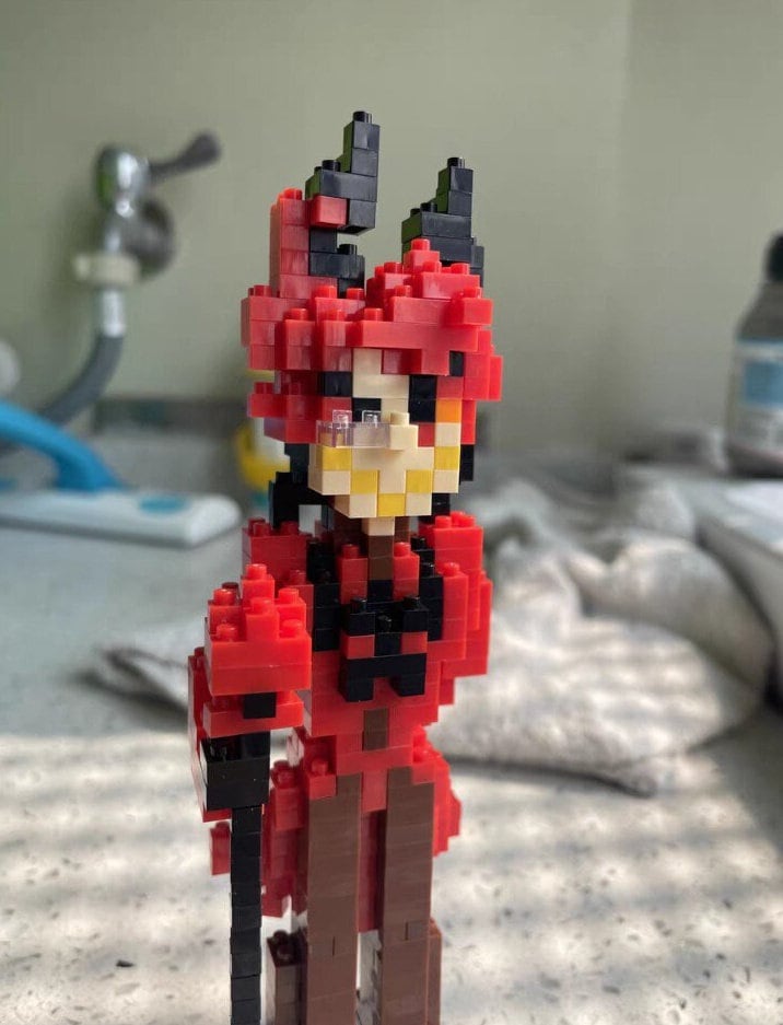 Alastor Hazbin Hotel Mini Lego Set Building Blocks - Etsy