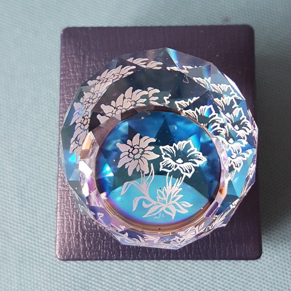 Crystal Paperweight - Etsy UK