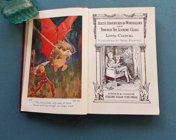 Alice in Wonderland and Through the Looking Glass- Collins London ...