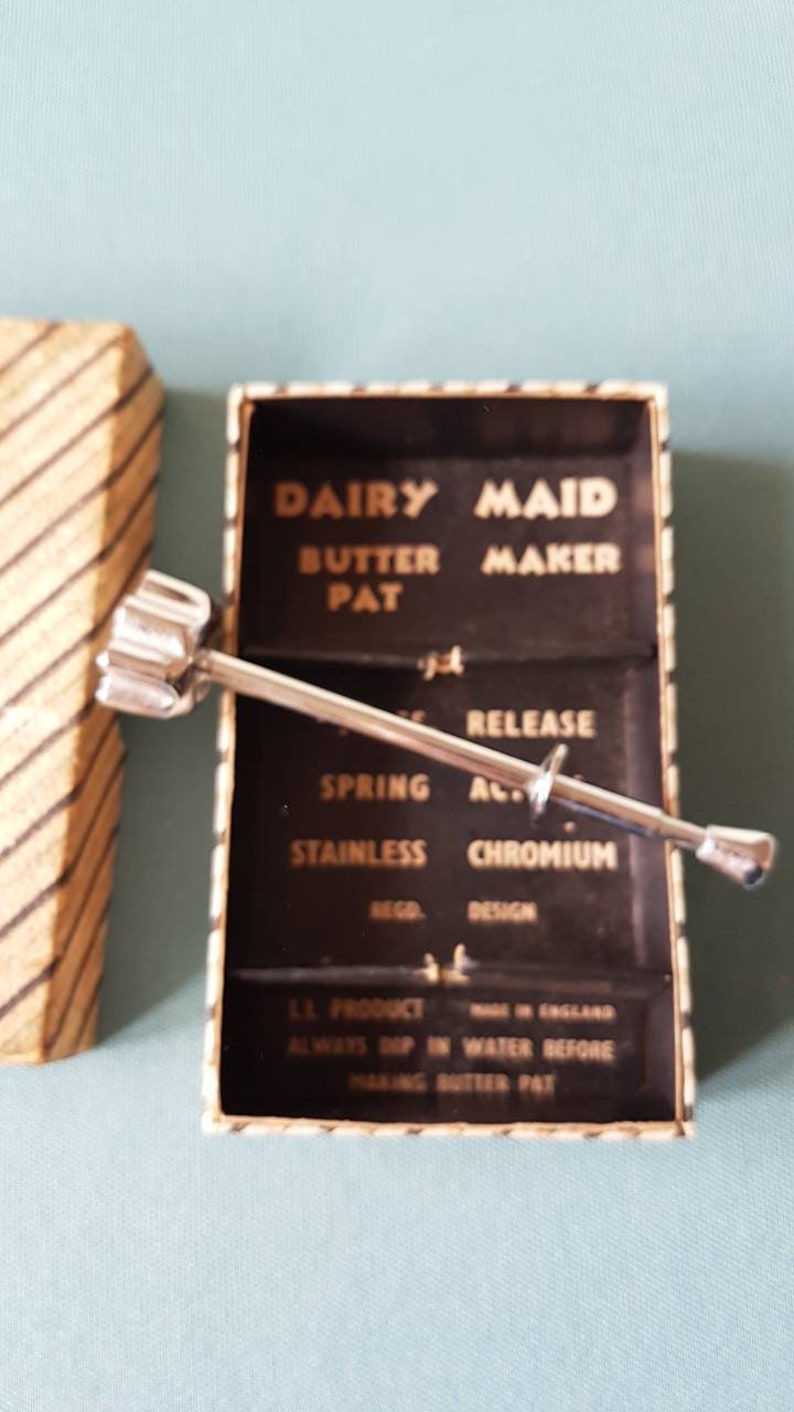 Vintage dairy Maid Butter Pat Marker/stamp-ll - Etsy
