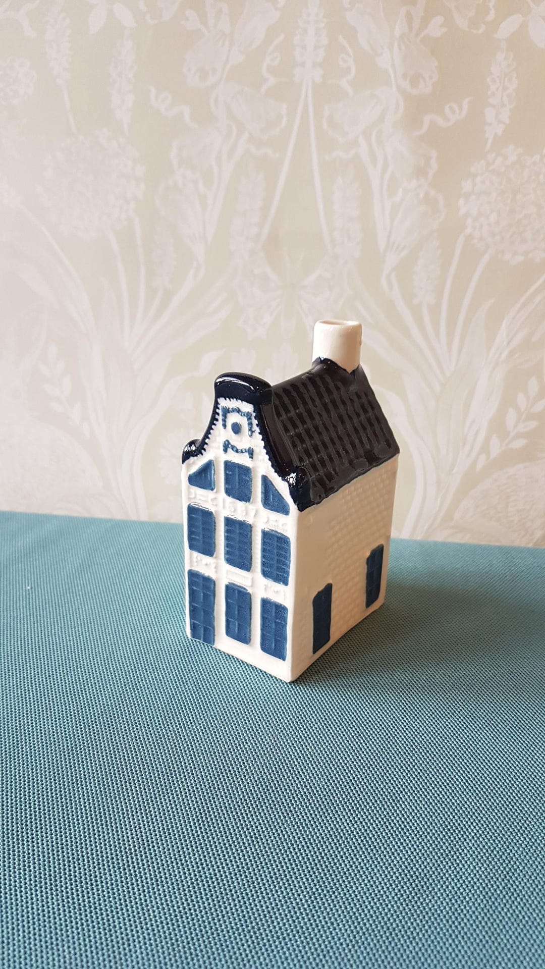Delft Dutch Miniature House-blue and White House-klm House 13- Henkes ...