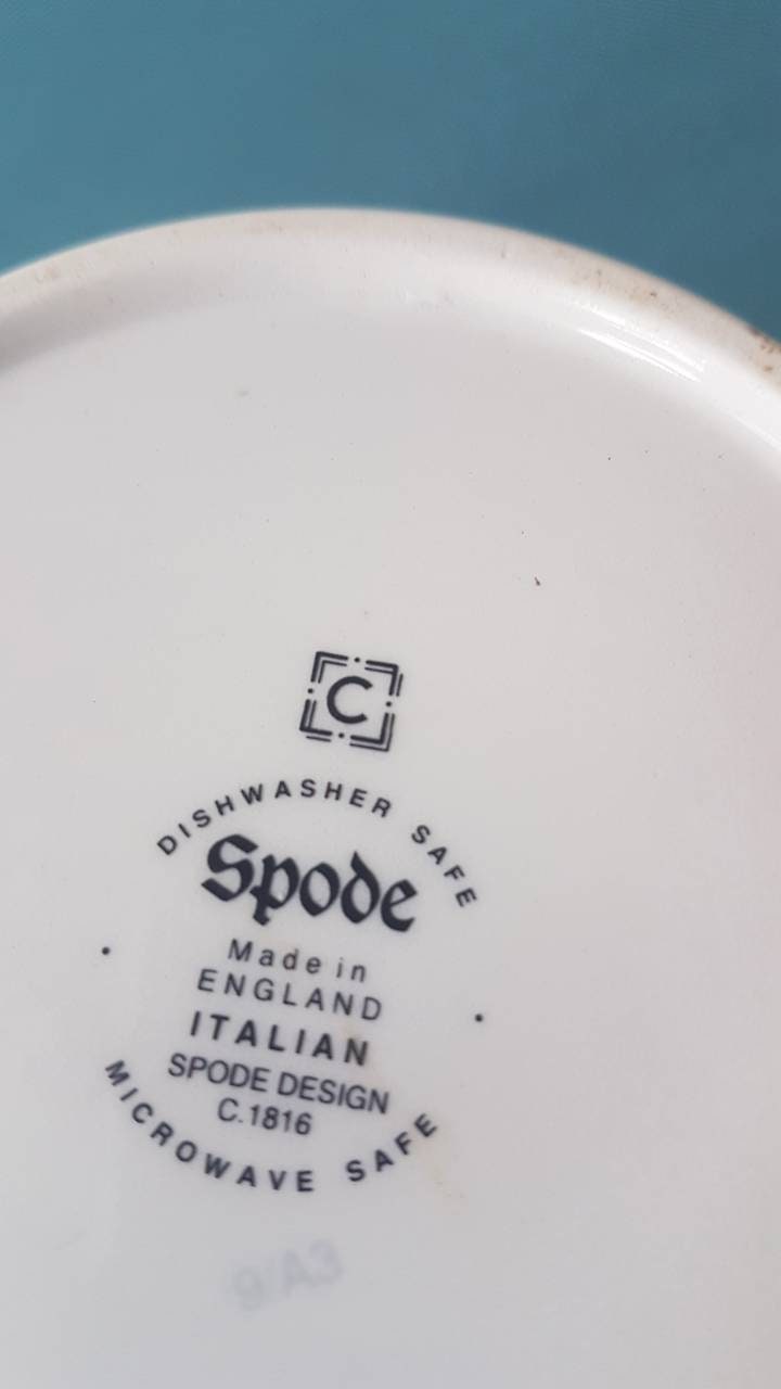 Vintage Spode 'blue Italian' Spode Design Jug Blue - Etsy UK