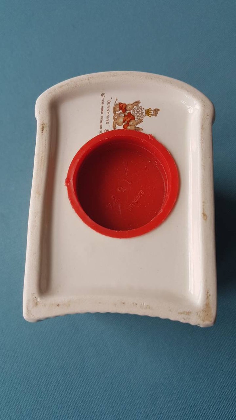 Vintage Bunnykins Book Money Box: Royal Doulton Rabbit Decoration ...